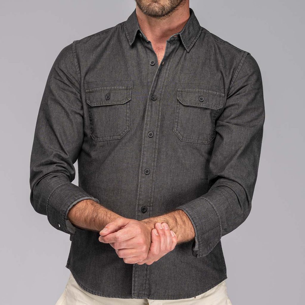 Camisa gris – AKÍ