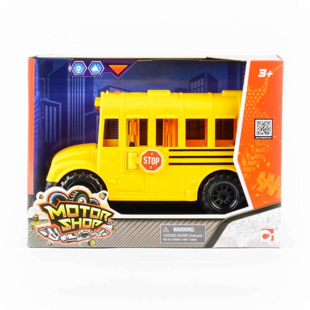 Bus Escolar MOTOR SHOP Con Sonido - AKI