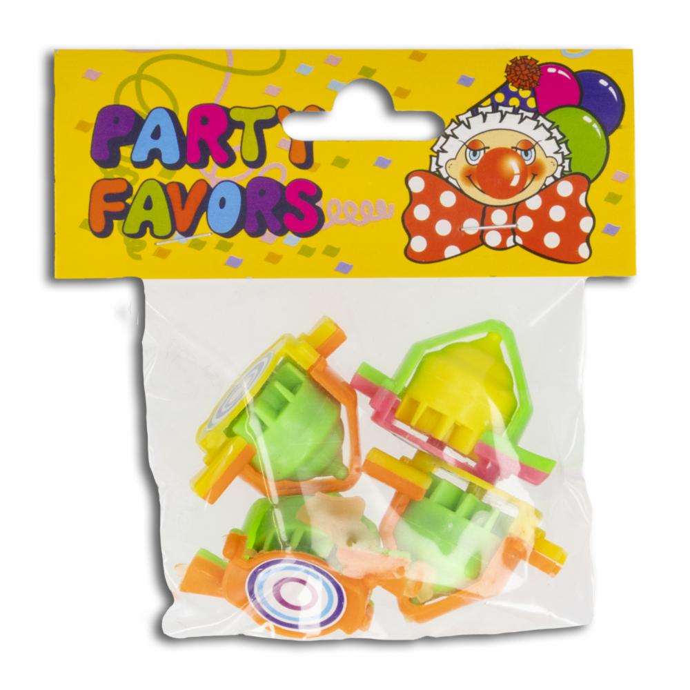 Mini Trompos PARTY FAVORS X 4 Uds - AKI