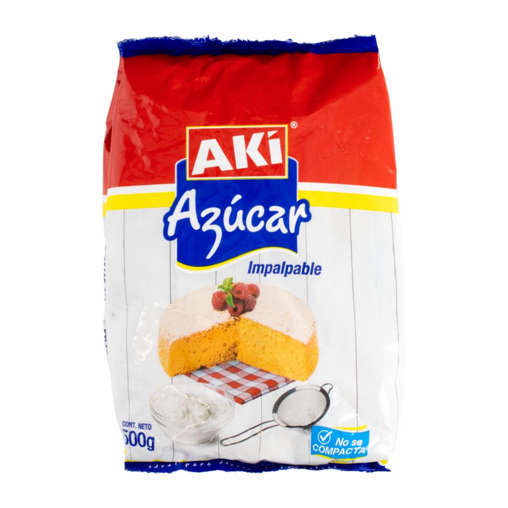 Azúcar Impalpable Anticompactante AKÍ 500 G - AKI