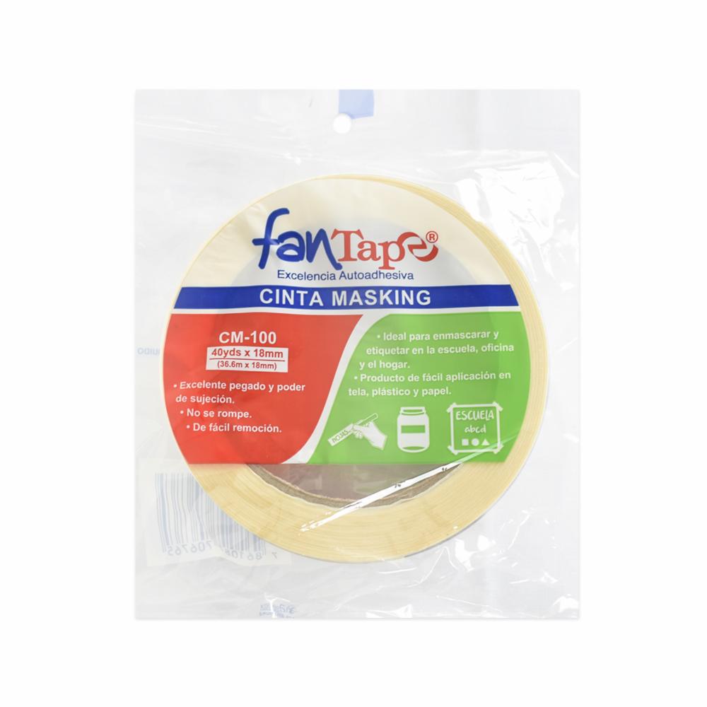 Masking Escolar FANTAPE 40YX18MM - AKI