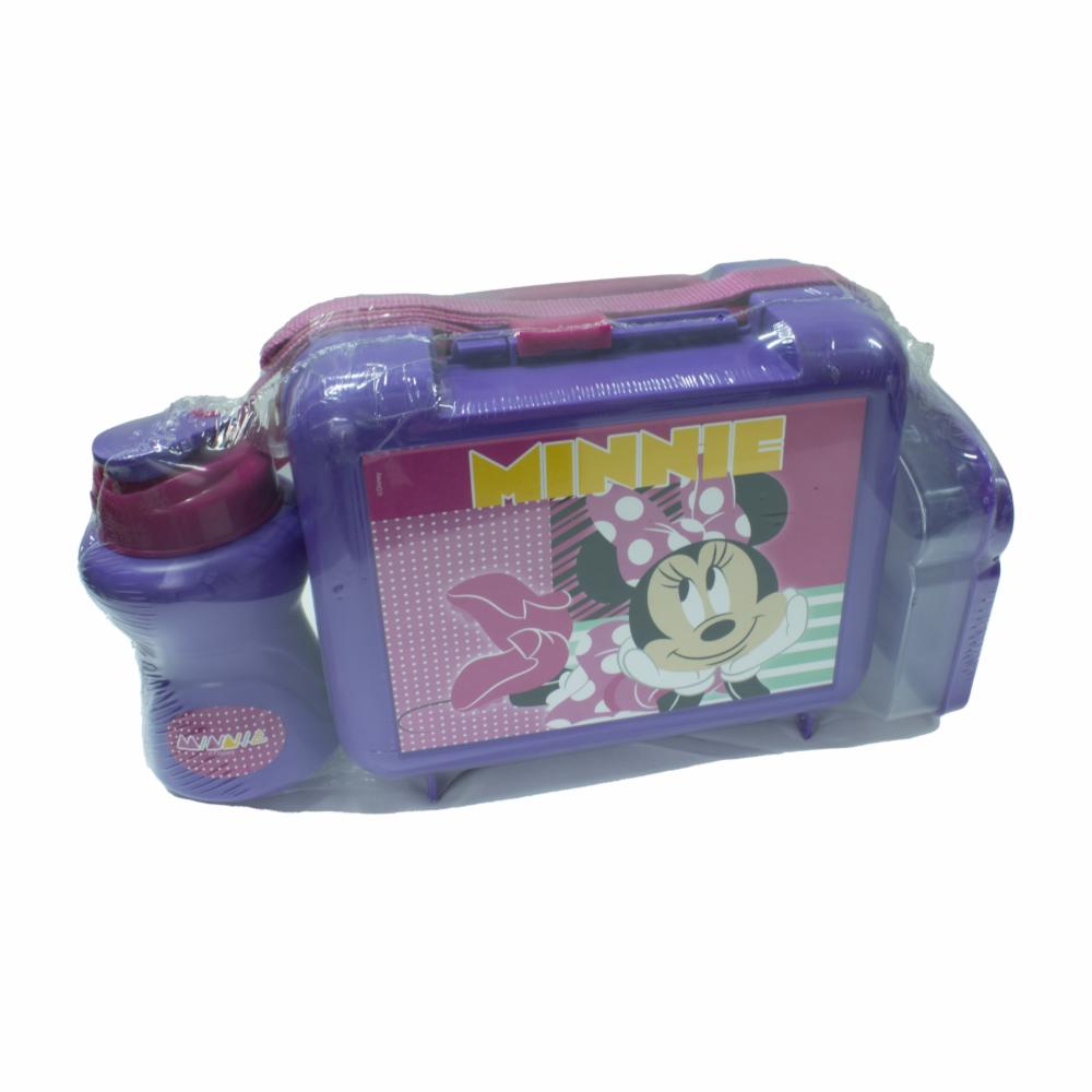 Lonchera Safe Minnie Mouse 3 DISNEY 22,5X19X10,5 Cm - AKI