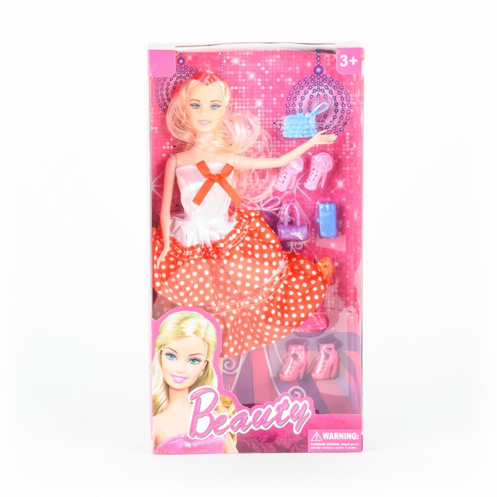Muñeca Tipo Barbie BEAUTY Incluye Accesorios - AKI