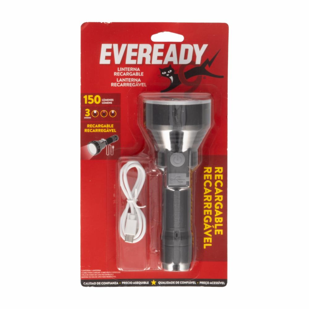 Linterna Recargable EVEREADY 150 Lumens - AKI