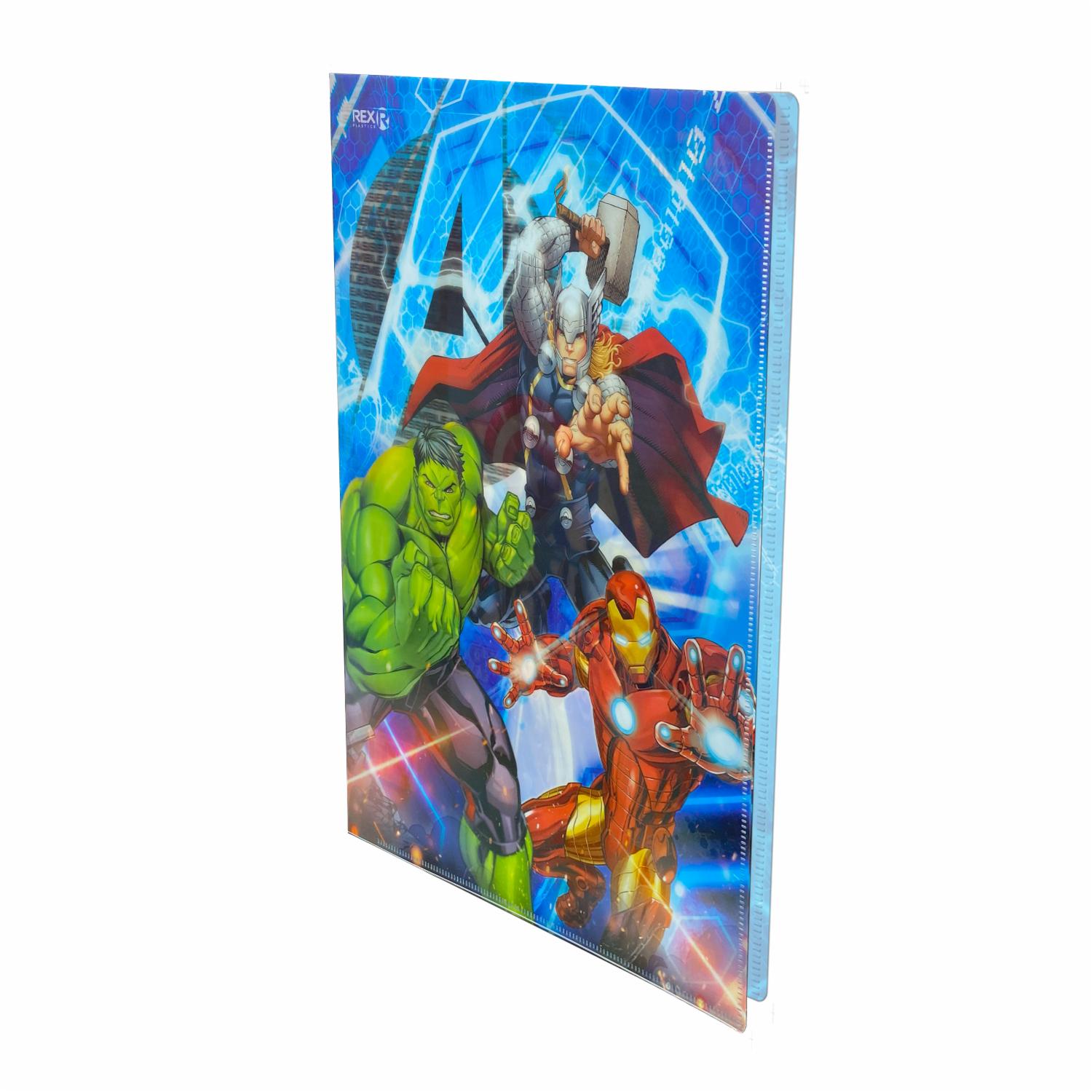 Folder Diseño Avengers REX PLASTICS A4 - AKI