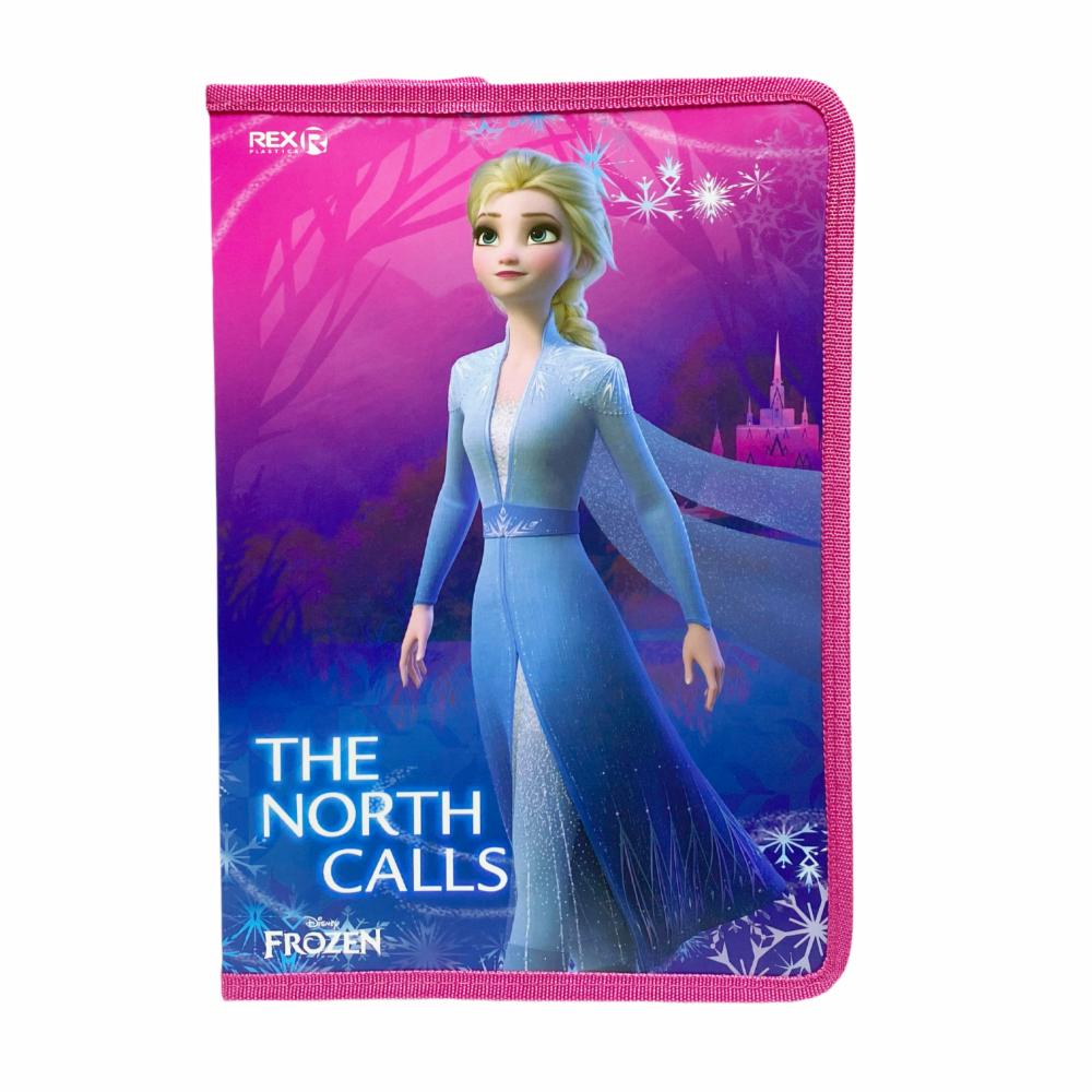 Carpeta Con Zipper Diseño Frozen REX R PLASTICS A4 - AKI