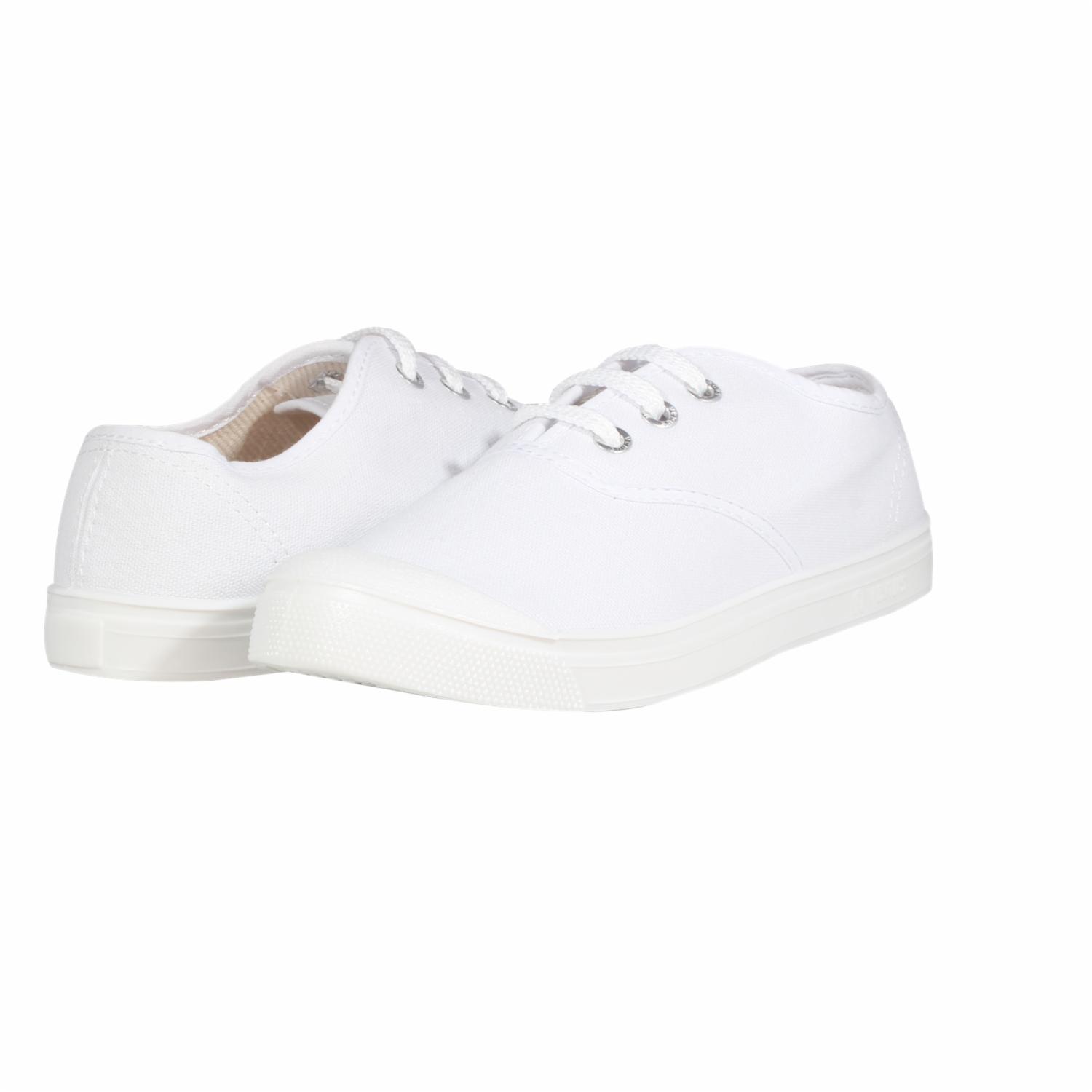 Zapato De Lona Colegial Pasador VENUS - Blanco, 29 - AKI