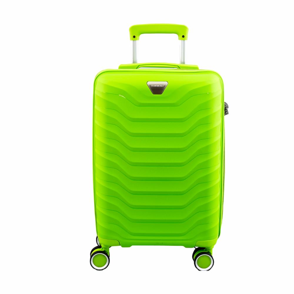 Maleta De Viaje Troley Verde TRANSWORLD LUGGAGE 50 Cm - AKI