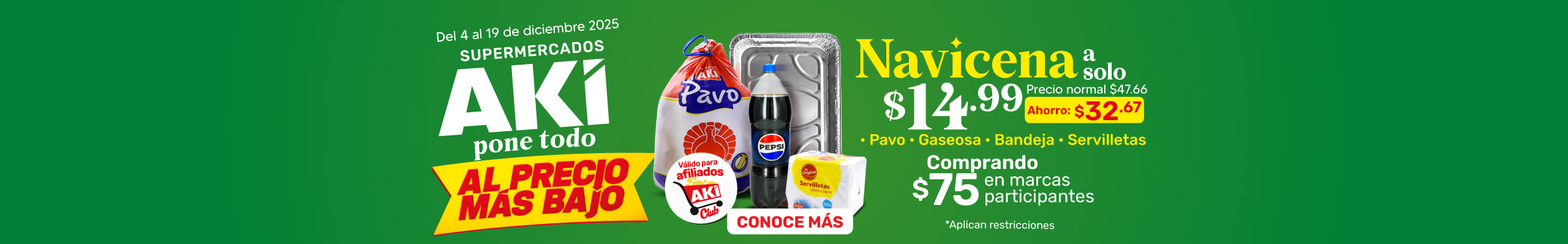 Supermercados AKÍ - Descubre todo para ahorrar más y vivir mejor