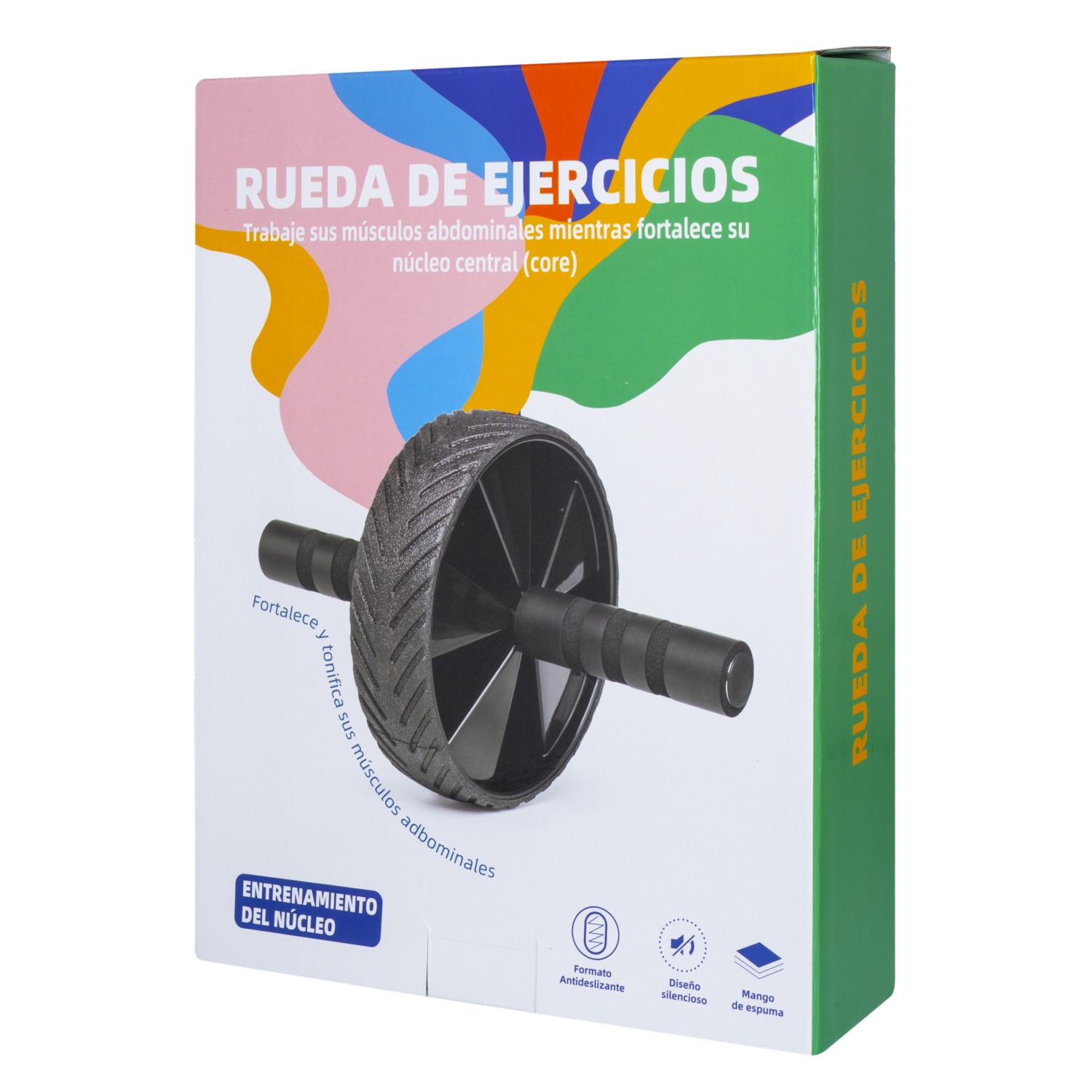 Rueda Para Ejercicio Abdominales IRON MAN Unidad - AKI