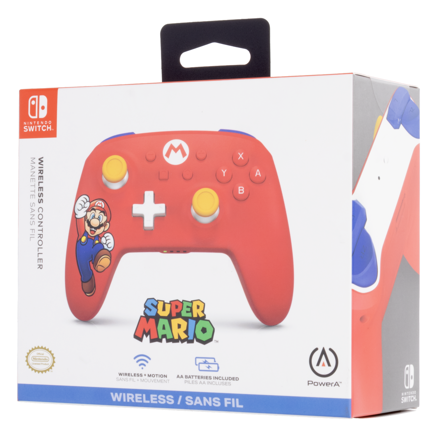 Control Para Nintendo Switch Super Mario POWER A Wireless - AKI