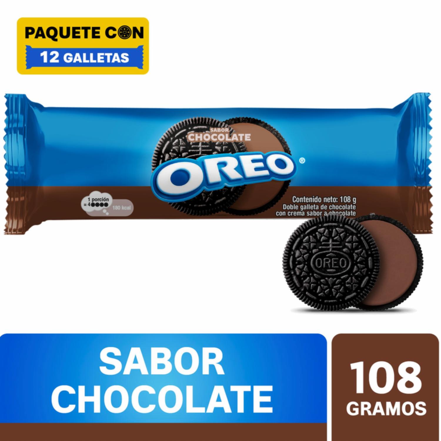 Galletas Dulces Sabor Chocolate OREO 108 G - AKI