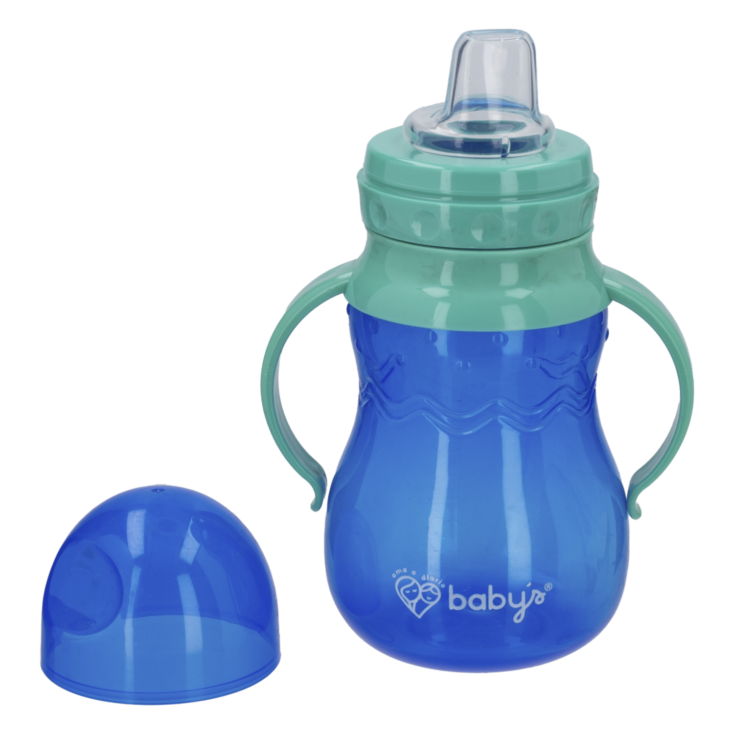 Taza Con Boquilla De Silicon BABY'S 11 Oz - AKI