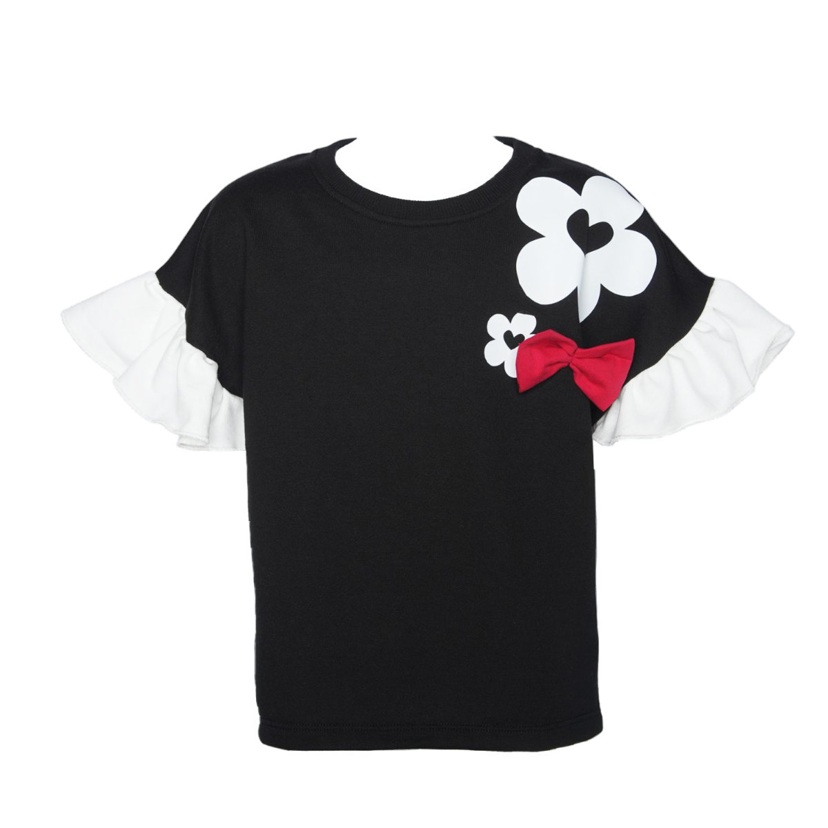 Camiseta Manga Corta Flor Corazón NOAH KIDS - AKI
