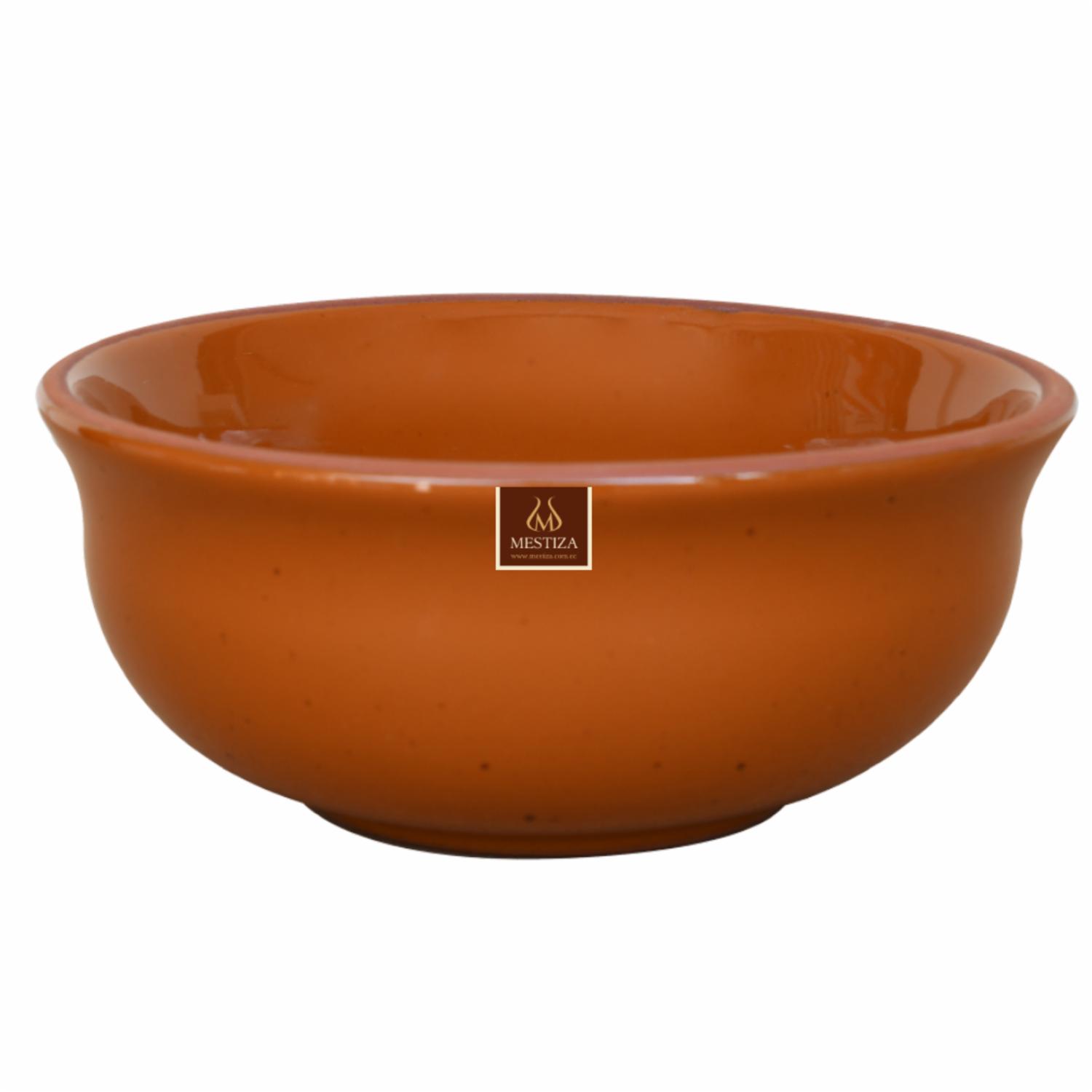 Bowl Alfarero Color Pura Miel MESTIZA 15 Cm - AKI