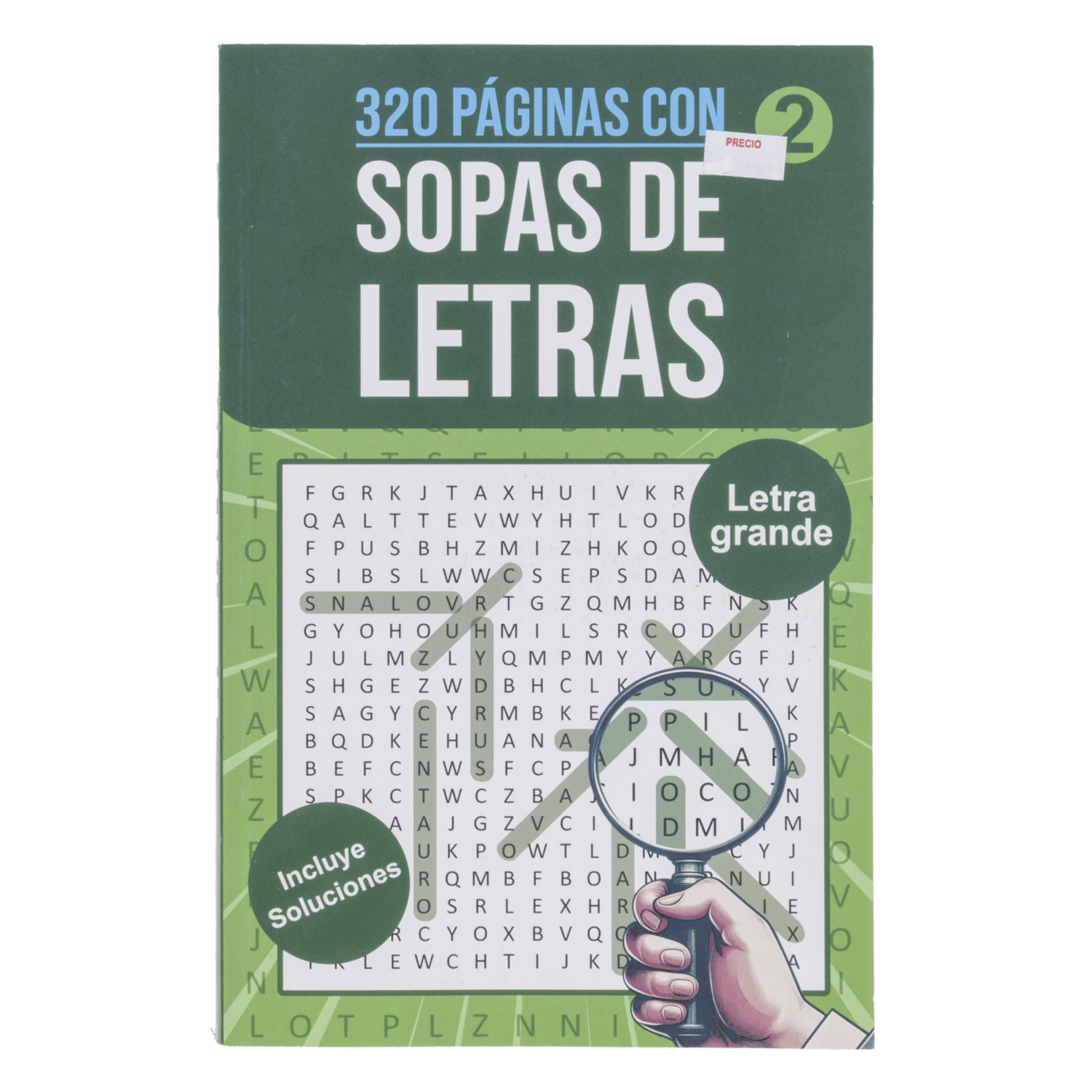 Libro Sopas De Letras 2 Letra Grande MR.BOOKS 315 Páginas - AKI